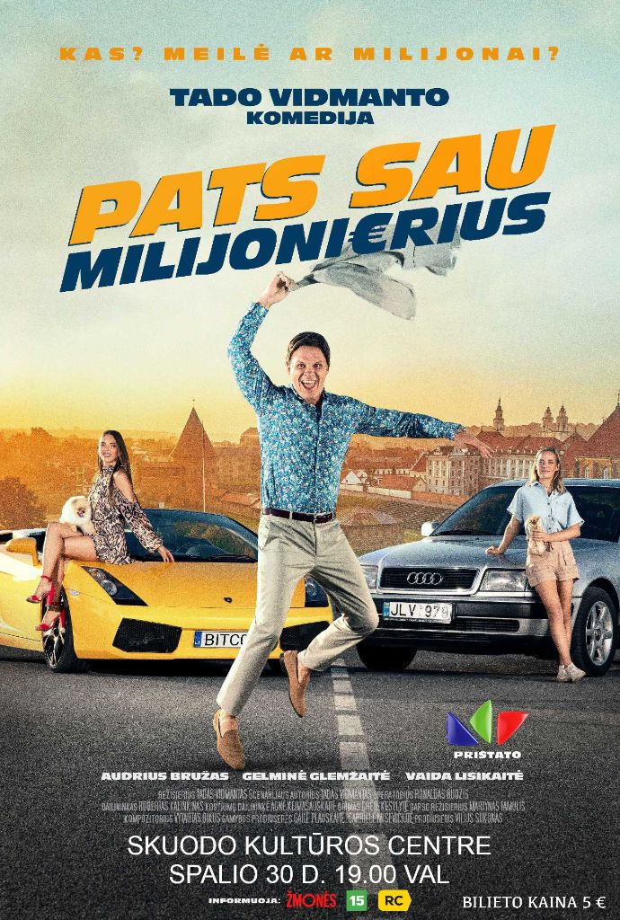 Kino filmas Skuode - „Pats sau milijonierius“ - Mūsų žodis