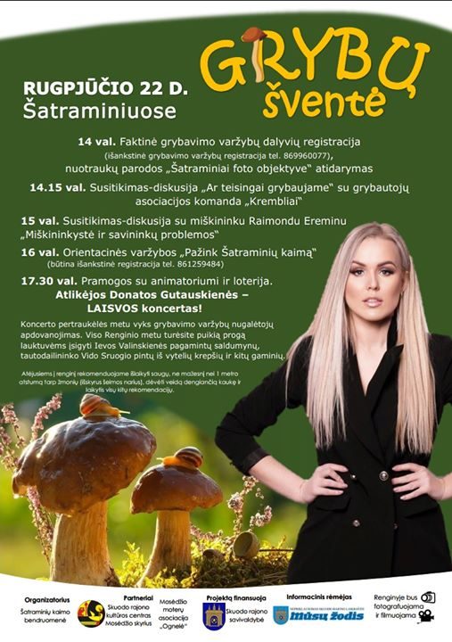 Grybų šventė Šatraminiuose - Mūsų žodis